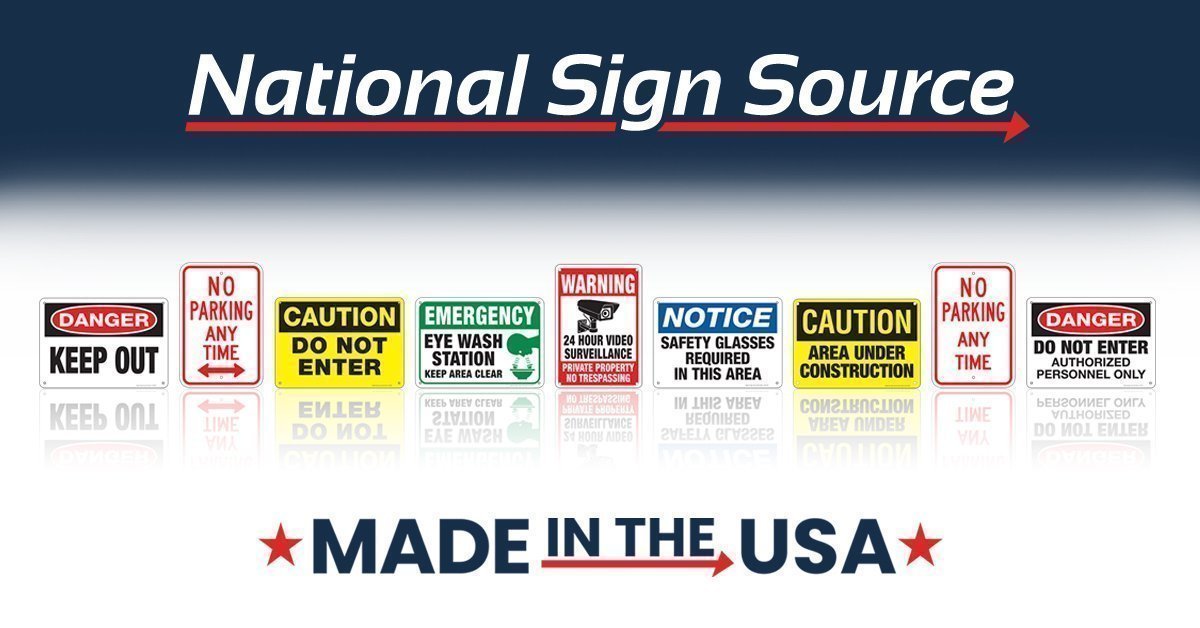 National Sign Source - Signs, Stickers & More | Custom & Stock Designs